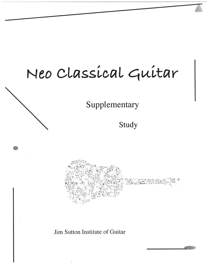 Neo Classical Guitar Study 1 – JSIGuitar.net